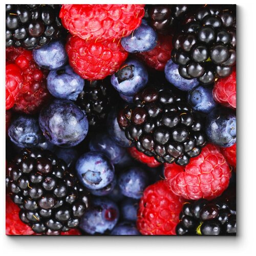 Модульная картина Сладкие ягоды 20x20