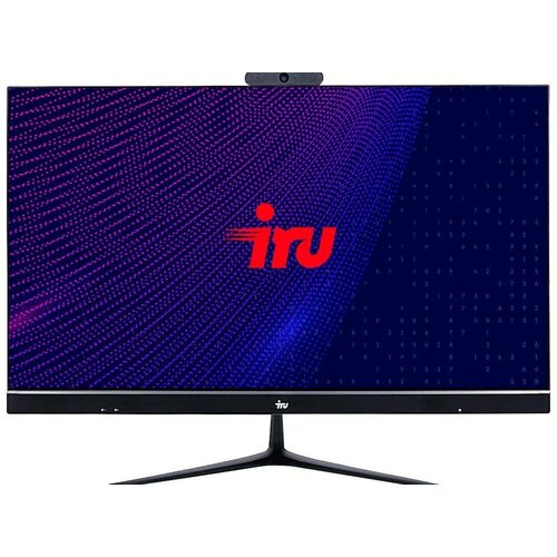 Моноблок IRU Office P23IH5P 23.8" Full HD i3 10100 (3.6) 16Gb SSD256Gb UHDG 630 Free DOS GbitEth WiFi BT 120W Cam черный 1920x1080