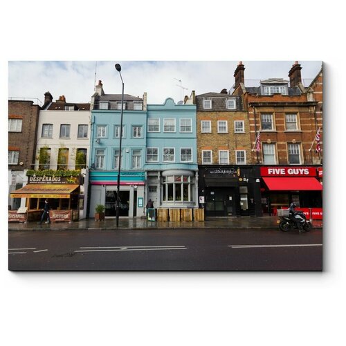 Модульная картина На улочках Инслингтона, Лондон 40x27