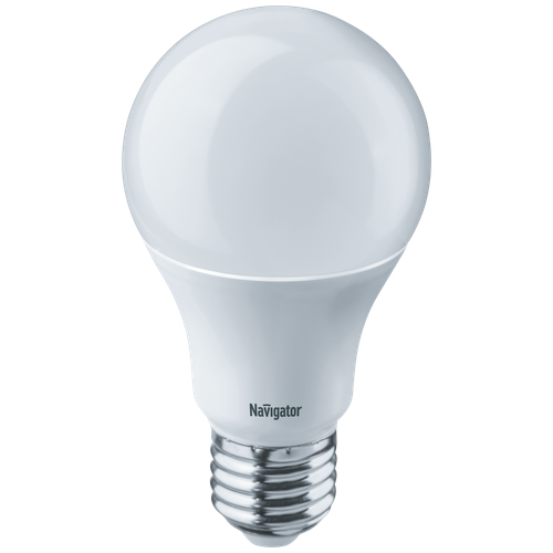 Лампа светодиодная LED 10вт Е27 белая. 18500 NAVIGATOR (70шт.)