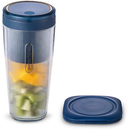 Кружка-блендер Portable Juice Cup Morphy Richards, 300 мл, синяя