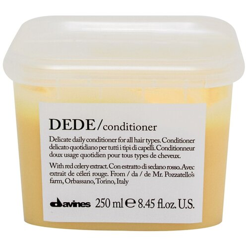 Davines кондиционер Essential Haircare New Dede Delicate daily для всех типов волос, 250 мл
