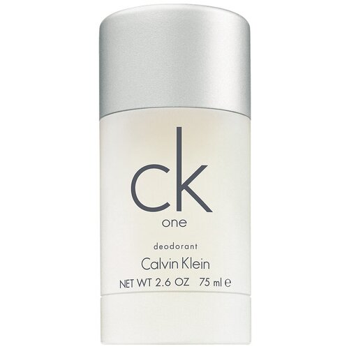 CALVIN KLEIN Дезодорант CK One, стик, флакон, 75 мл, 90 г