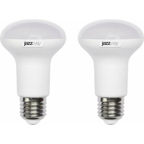 Светодиодная лампа JazzWay PLED Super Power 11W эквивалент 75W 3000K 820Лм E27 для спотов R63 (комплект из 2 шт)