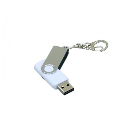 Флешка для нанесения Квебек (16 Гб / GB USB 2.0 Белый/White 030 Flash drive PM001)
