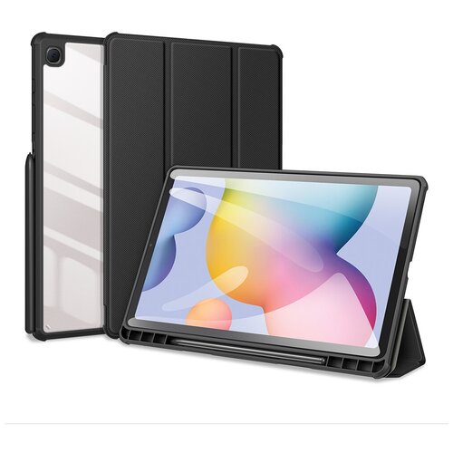 Чехол книжка для Samsung Tab S6 Lite (P610 / P615), Dux Ducis Toby series черный