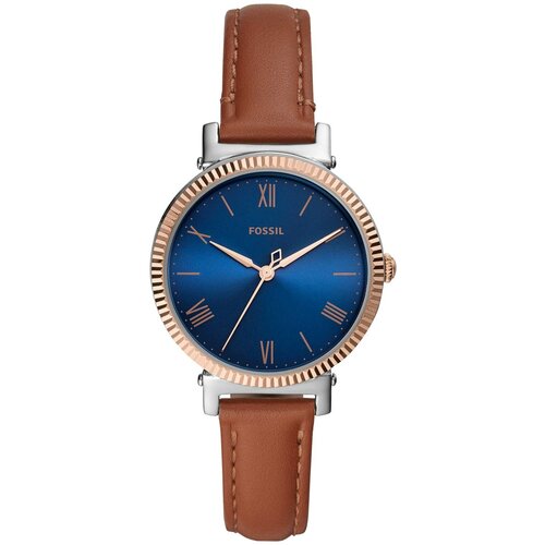 Наручные часы FOSSIL Daisy, коричневый, синий