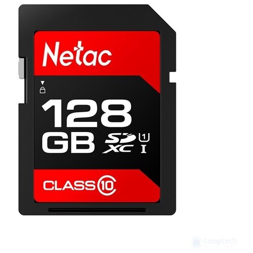 Флеш карта SDHC 128GB Netac P600 /NT02P600STN-128G-R/