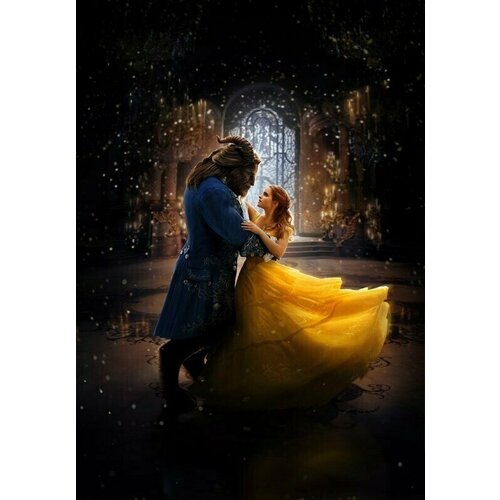 Плакат, постер на бумаге Красавица и чудовище (Beauty and the Beast), Билл Кондон. Размер 21 х 30 см