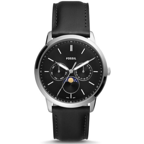 Наручные часы FOSSIL Neutra FS5904, серебряный, черный