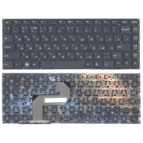 Клавиатура для ноутбука Lenovo IdeaPad U400 черная