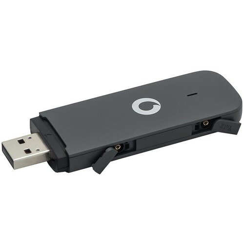 Vodafone K5160 (E3372-153) - USB-модем 4G LTE 3G, HiLink, FIX TTL 64, разъемы CRC9 x 2 (MIMO), черный