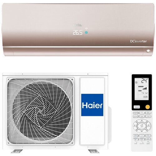 Сплит-система Haier AS25S2SF2FA-G / 1U25S2SM3FA внутренний и внешний блоки (золото)