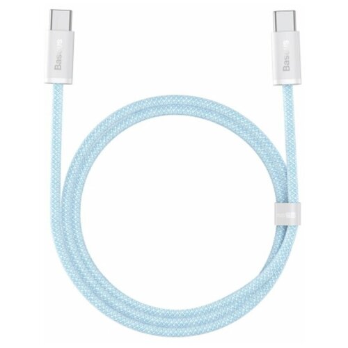 Кабель Baseus Dynamic Series Fast Charging Data Cable Type-C to Type-C 100W 1m Blue (CALD000203)