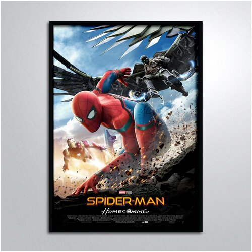 Постер в раме/Марвел Человек-паук Возвращение домой Оригинал Marvel Spider-Man: Homecoming