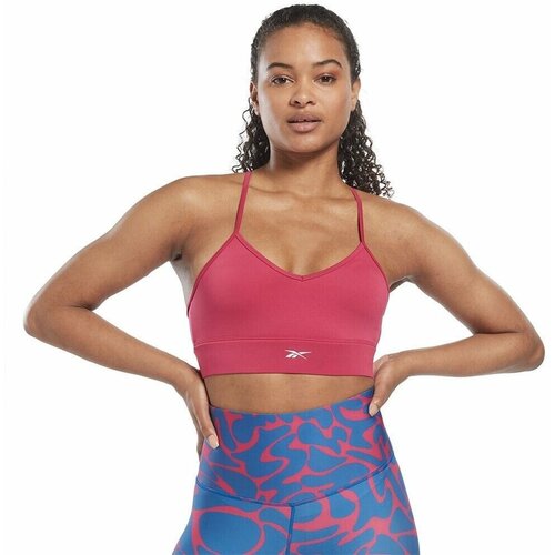 Топ спортивный Reebok, размер XS, розовый