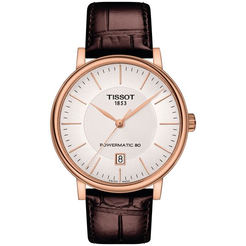 Наручные часы TISSOT, белый, серебряный