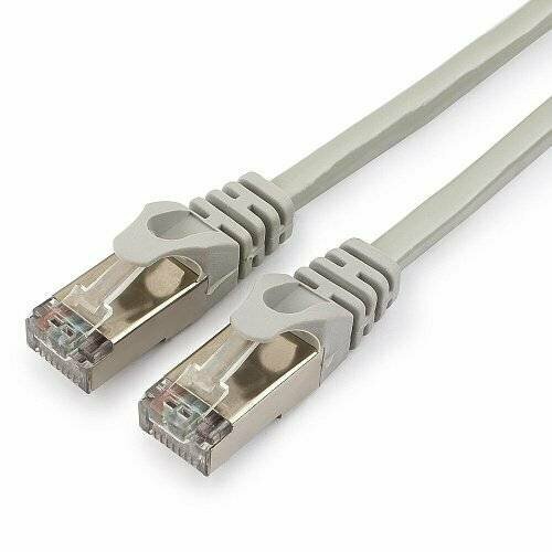 Шнур коммутационный SYSTEM FTP Cat.5e. 4x2x26AWG (7x0.16mm) Cu PVC серый. 1.5m | код SL-30F15D | SUPRLAN (3шт. в упак.)