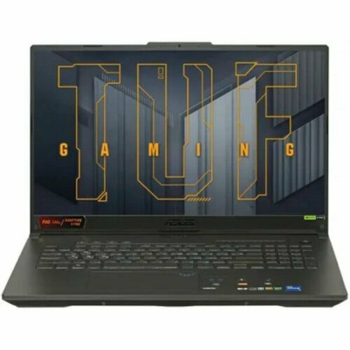 Ноутбук Asus TUF Gaming F17 FX707ZU4-HX074W Core i7 12700H 16Gb SSD512Gb NVIDIA GeForce RTX4050 6Gb 17.3 IPS FHD (1920x1080) Windows 11 Home grey WiFi