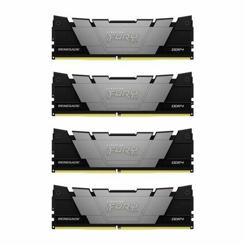 Оперативная память KINGSTON FURY Renegade Black DIMM DDR4 32GB (4x8GB) 3600 MHz (KF436C16RB2K4/32)