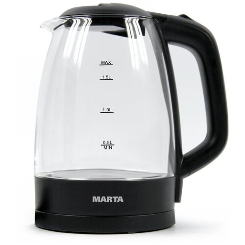 Чайник MARTA MT-1077, черный жемчуг
