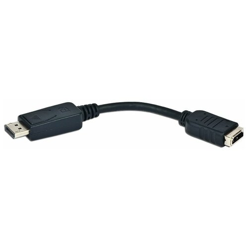 Переходник HDMI DisplayPort Gembird A-DPM-HDMIF-002 круглый черный