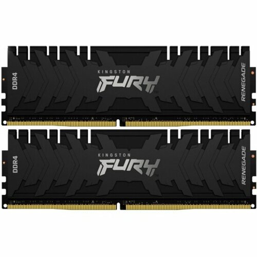 Оперативная память Kingston DDR4 64Gb (2x32Gb) 2666 MHz pc-21300 FURY Renegade (KF426C15RBK2/64)