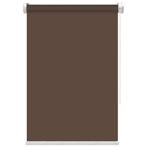 Рулонная штора FixLine Basic, 55х180 см, темно-коричневый