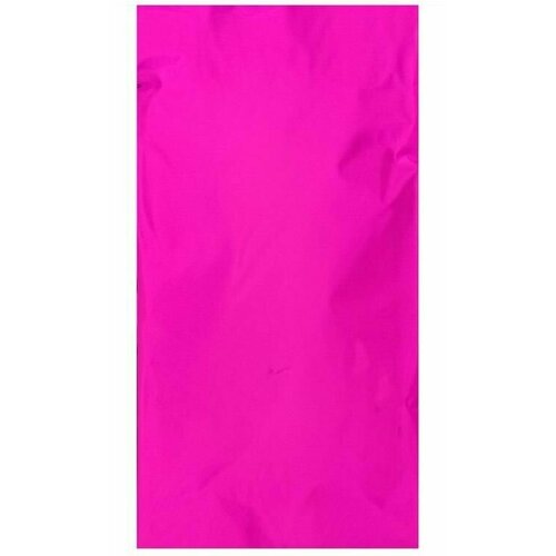 Одноразовая скатерть, Весёлая затея, фольг ярко-розовая 130х180см