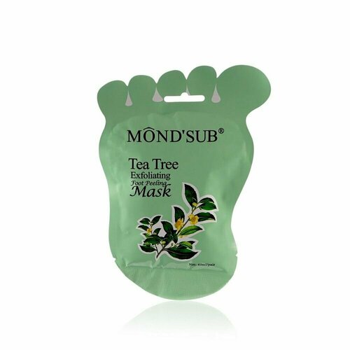 Пилинг - носочки для ног MOND'SUB с чайным деревом 45мл