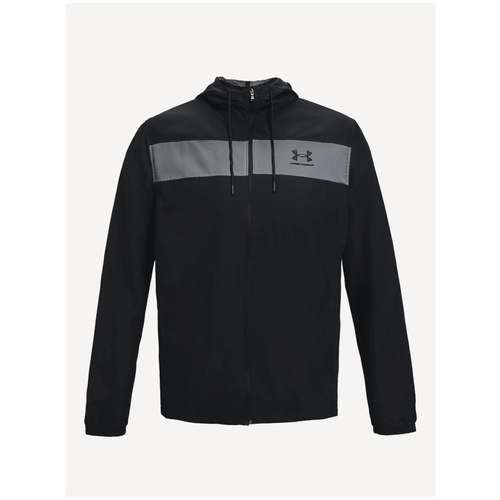 Куртка спортивная Under Armour Sportstyle Windbreaker, размер S, черный
