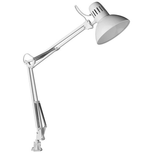 Лампа офисная Arte Lamp Senior A6068LT-1WH, E27, 40 Вт, белый