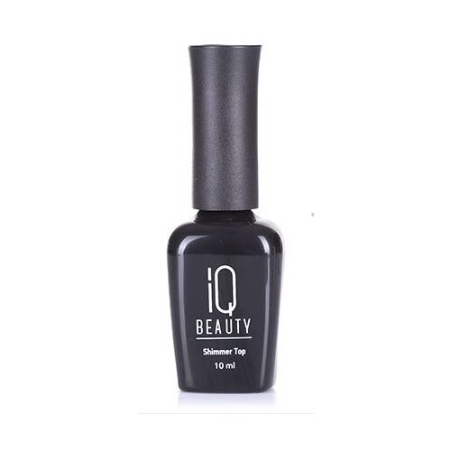 IQ BEAUTY Верхнее покрытие Shimmer Top, №106 Silver, 10 мл