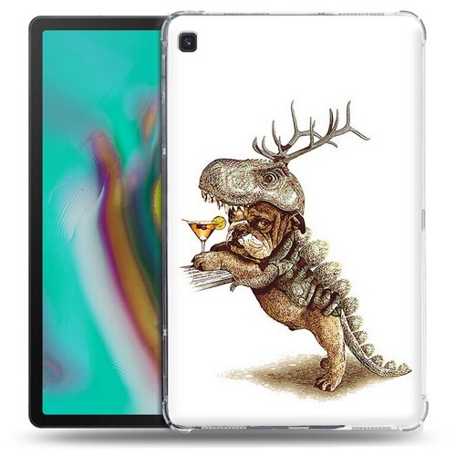 Чехол задняя-панель-накладка-бампер MyPads тематическая вечеринка для Samsung Galaxy Tab S5e 10.5 SM-T720/T725 (2019) противоударный