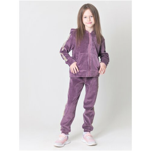Комплект одежды FUN.TUSA, размер 128, фиолетовый
