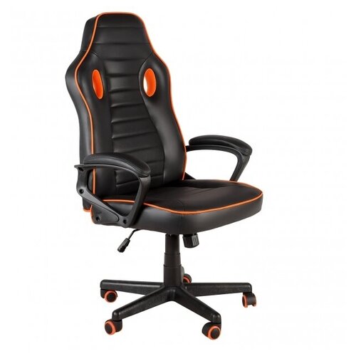 Кресло Меб-фф Кресло MF-3041 black+orange