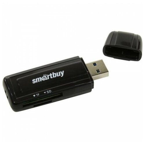 Устройство чтения карт памяти Smartbuy (SBR-705-K) черный microSDHC/SDHC USB 3.0