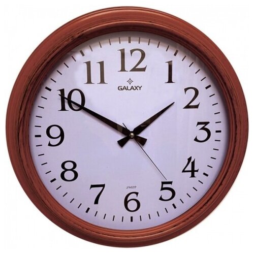 Настенные часы GALAXY 1962-F, цвет-Махагон, размер 46 см