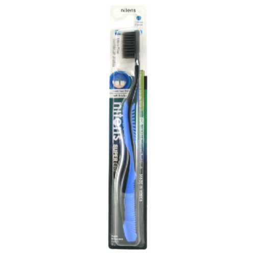 Dental Care Зубная щетка с древесным углем в «средней жесткости» - Toothbrush, 1шт