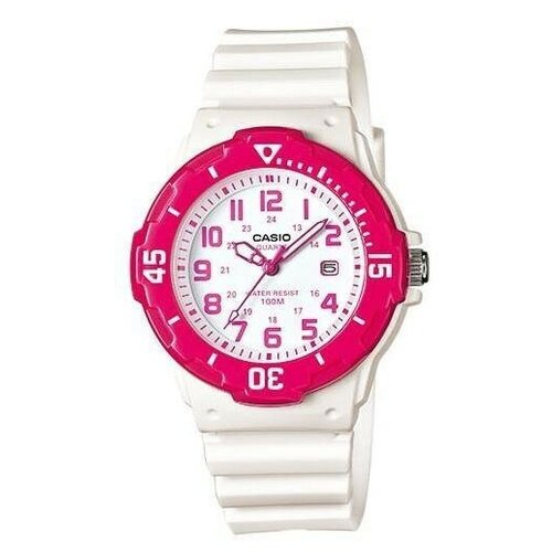 Наручные часы CASIO Collection 83102, белый, розовый