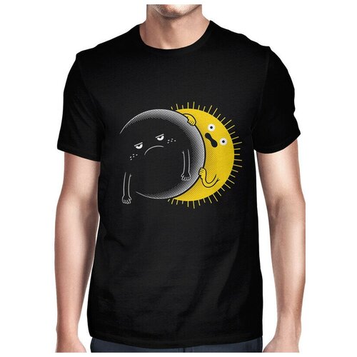 Футболка DS Apparel, размер 2XL, черный