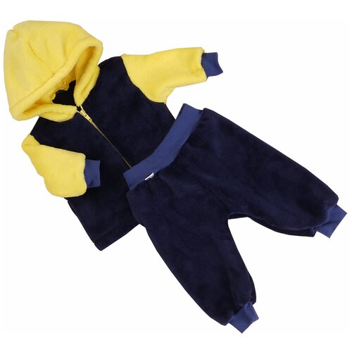 Комплект одежды Снолики, размер 68, желтый, синий