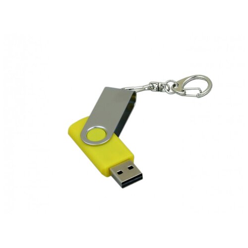 Флешка для нанесения Квебек (32 Гб / GB USB 2.0 Желтый/Yellow 030 Flash driveМодель 104)