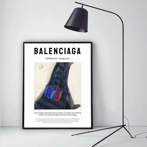 Постер, плакат на стену Balenciaga