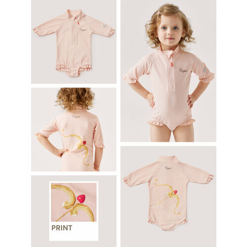 Купальник Happy Baby, размер 104-110, розовый