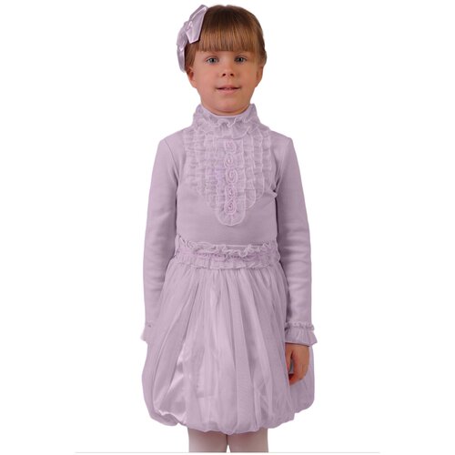 Школьная блуза Инфанта, размер 98/56, фиолетовый