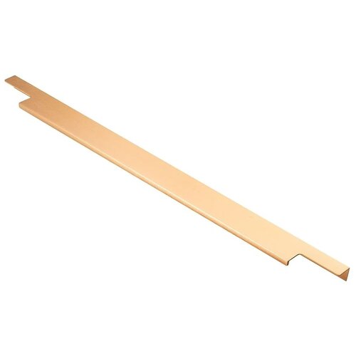 Ручка мебельная GTV LIND мебельная алюминиевая, установочный размер: 352 мм, длина: 79.6 см, брашированное золото