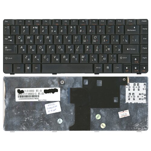 Клавиатура для ноутбука Lenovo MP-08G76F0-6982 черная