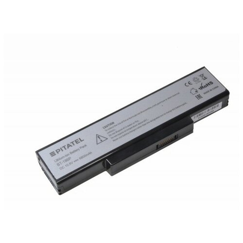 Аккумуляторная батарея усиленная Pitatel Premium для ноутбука Asus A73BY (6800mAh)