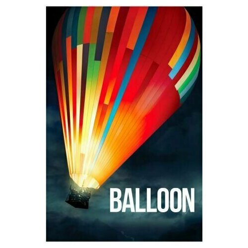 Плакат, постер на бумаге Balloon-Воздушный шар. Размер 42 х 60 см
